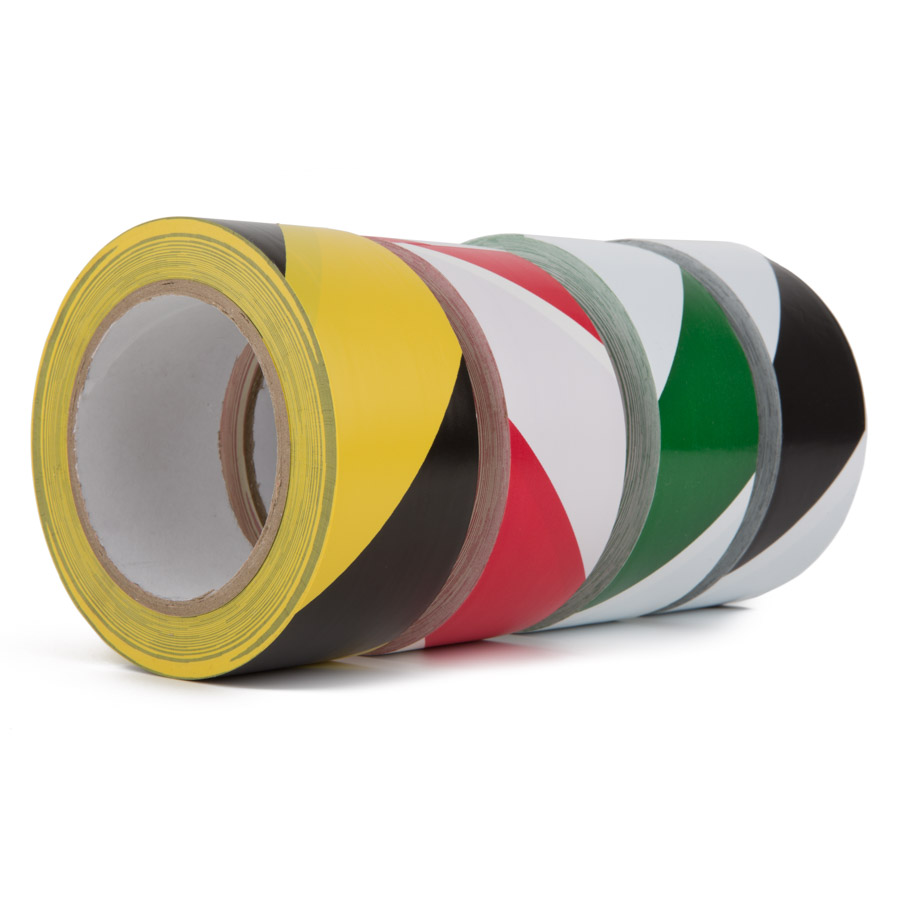 Unbranded 1/2 In Tape Width Label Tapes & Cartridges White Vinyl Floor ...