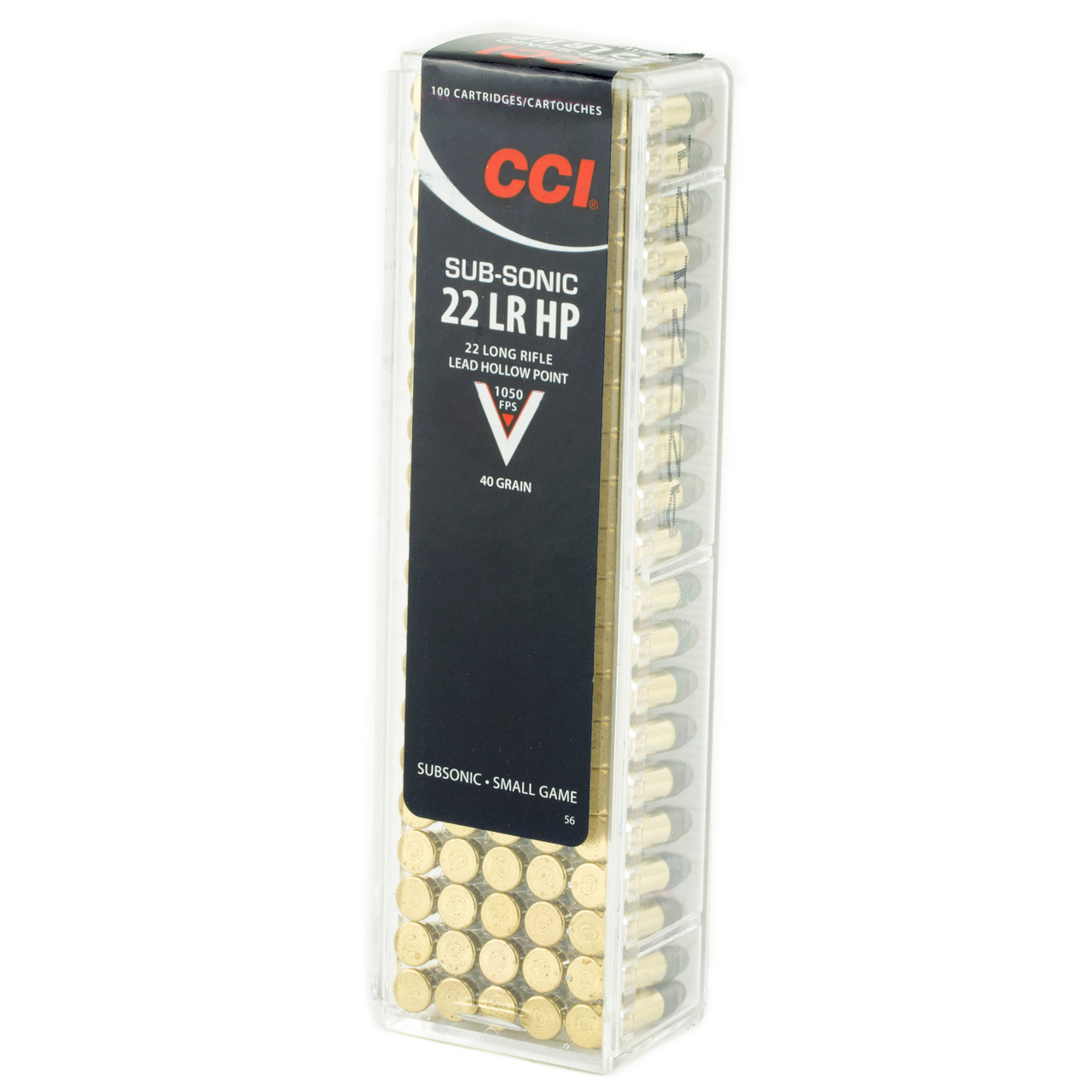 CCI Subsonic .22 LR, 40gr, HP - 100 Rounds - Firearms Depot