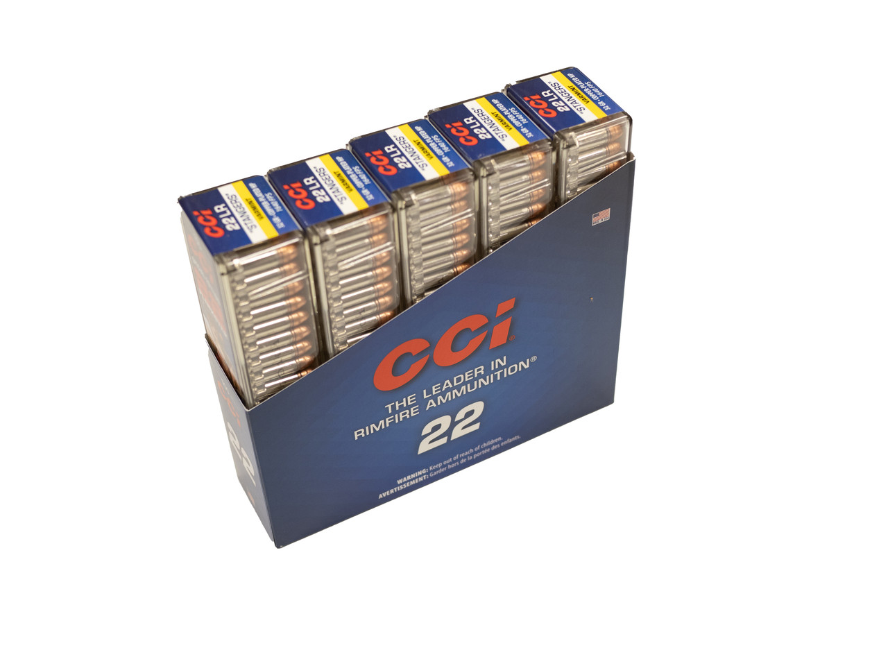 CCI Varmint Stanger .22 LR, 32gr, CPHP - 500 Rounds - Firearms Depot