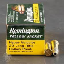 Remington Yellow Jacket .22 LR, 33gr, TCHP - 225 Rounds [MPN: 21233 ...