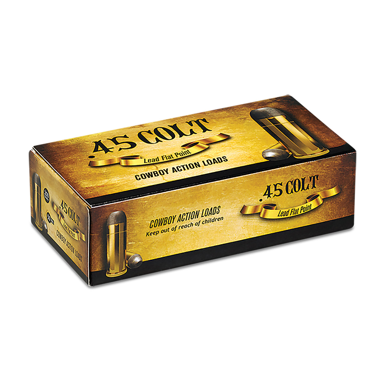 Aguila .45 LONG COLT, 200gr, LSP - 50 Rounds [MPN: 1E454319] - Firearms ...