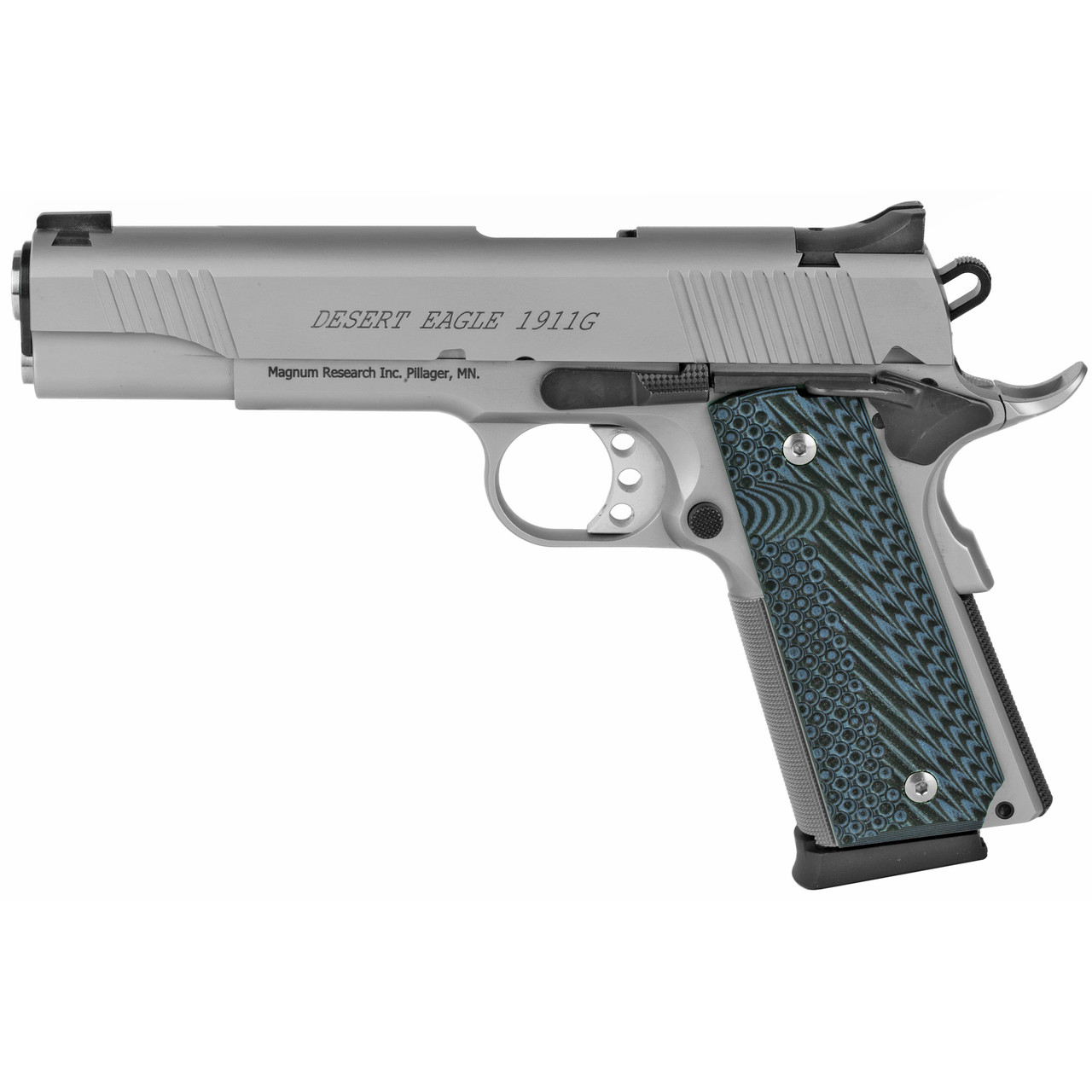 MAGNUM RESEARCH DESERT EAGLE 1911 G .45 ACP 5" BARREL 8-ROUNDS STAINLESS - Firearms Depot
