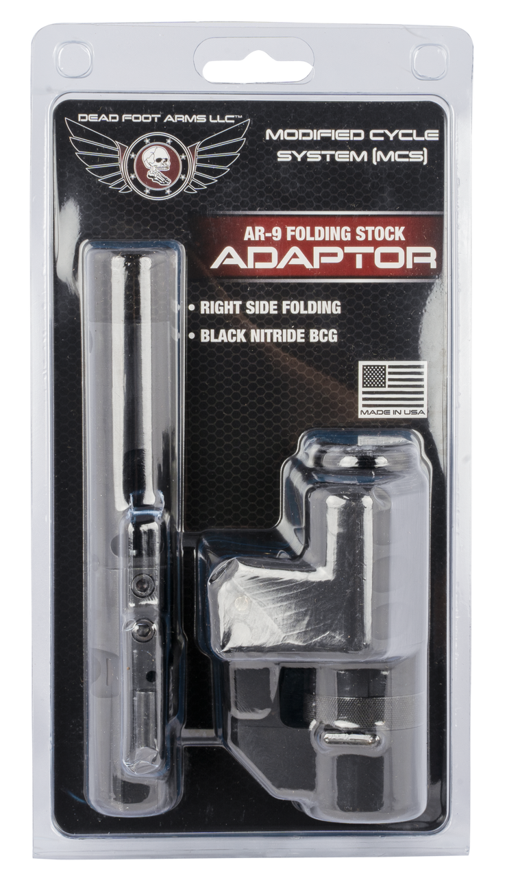 Dead Foot Modified Cycle System, Dfa Mcs-rfs9mm2-bn1 Mcs Rh Foldr 9mm ...