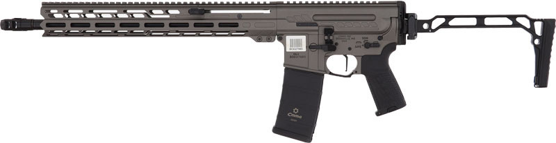 Cmmg Rifle Dissent Mk4 9mm 16" 30rd Tungsten Folding Stock - Firearms Depot