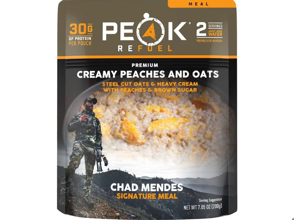 Peak Refuel Creamy Peaches and Oats - Firearms Depot