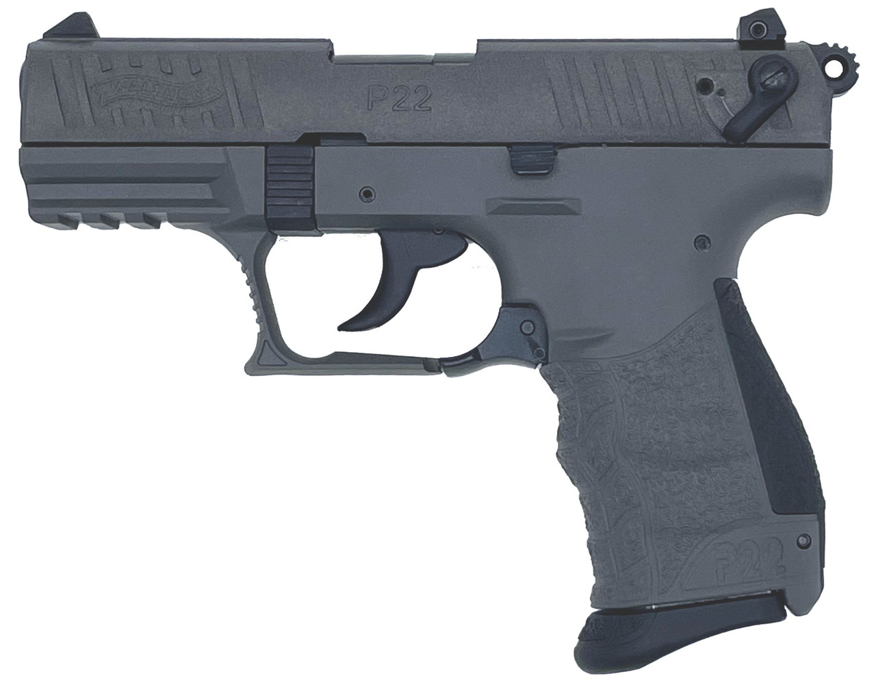 WALTHER ARMS P22 .22 LR 3.42" 10RD TUNGSTEN GRAY - Firearms Depot