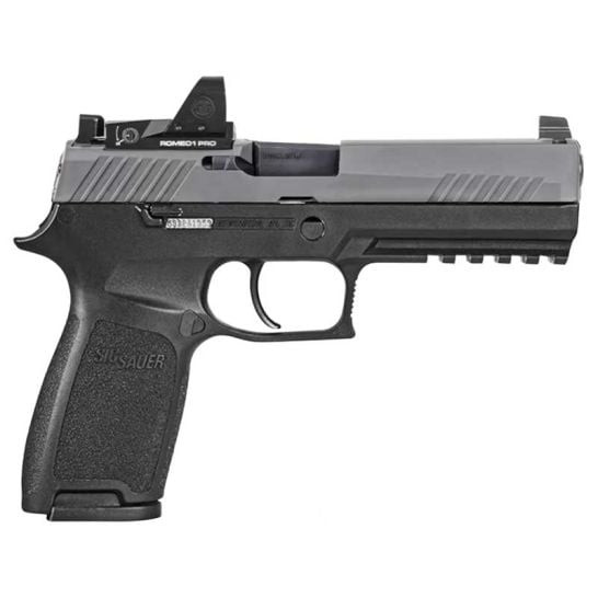 SIG SAUER P320 RXP Full-Size, 9mm, 4.7" Barrel, 17Rd Black/Stainless ...