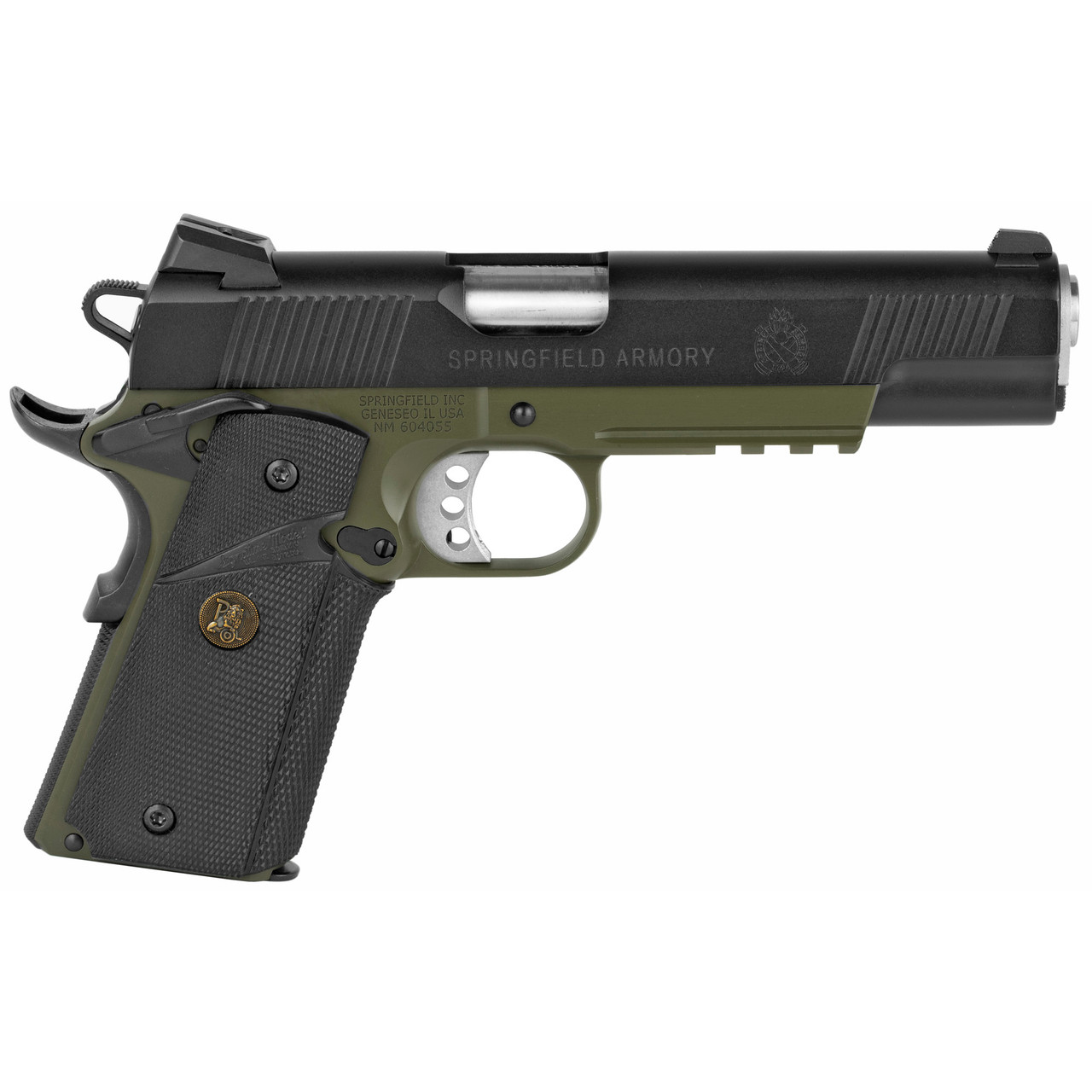 Springfield Armory 1911 Loaded Marine Corps Operator 45 ACP 5" 7+1 OD ...