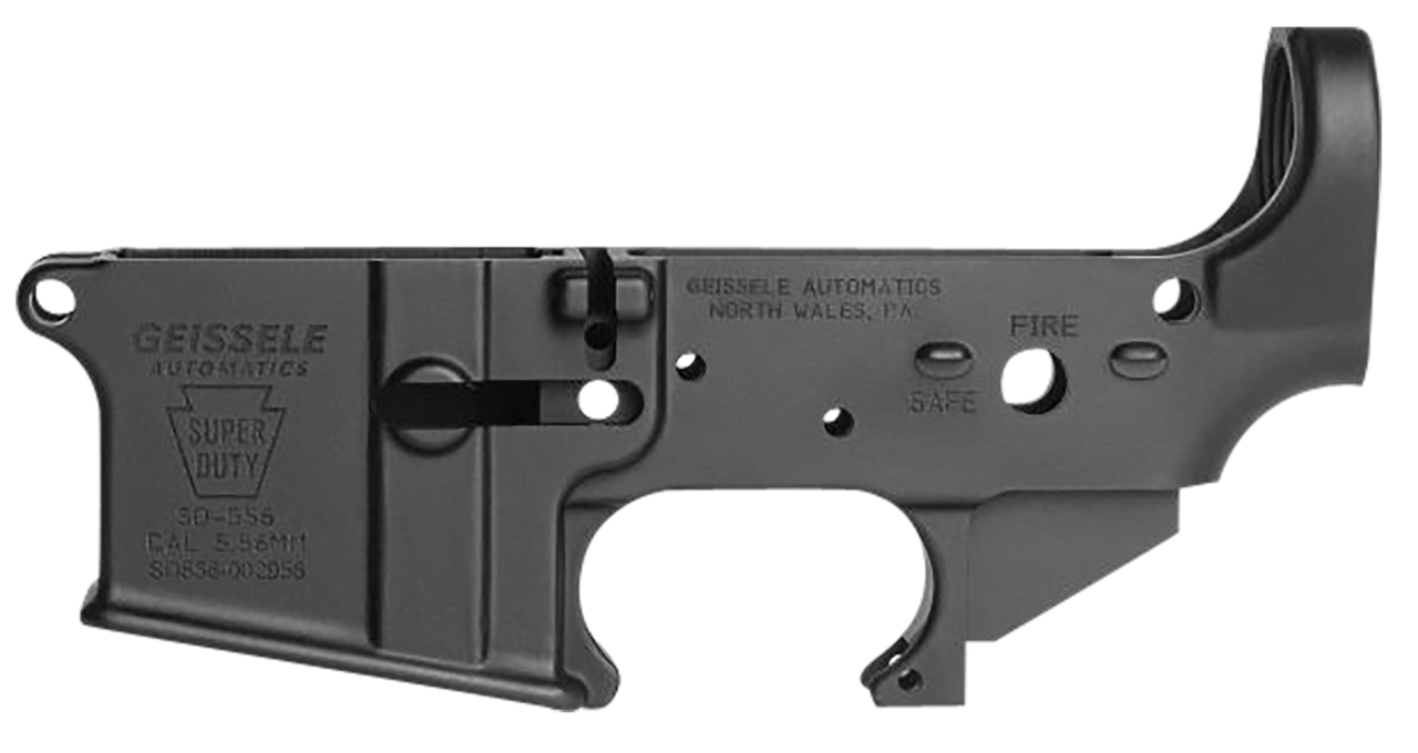 Geissele Automatics Super Duty 5.56mm NATO Black Stripped Lower ...
