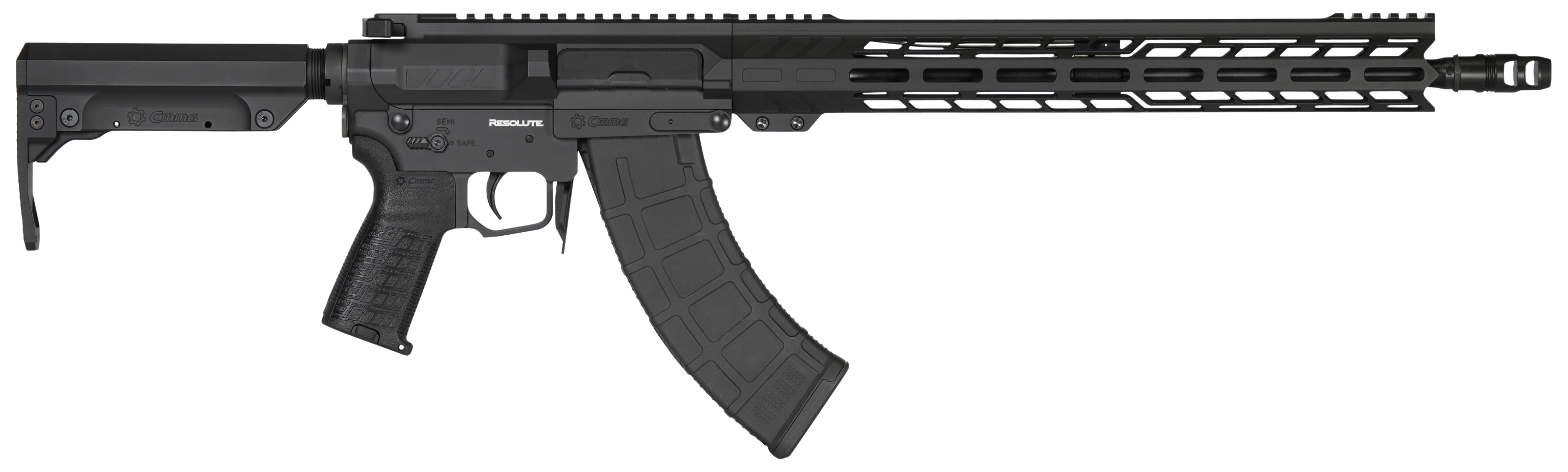Cmmg Rifle Resolute Mk47 7.62x39mm 16.1" 30rd Armor Black - Firearms Depot