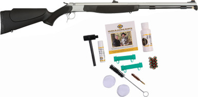 Cva Optima .50 Caliber 26" Stainless Black Synthetic Value Pack ...