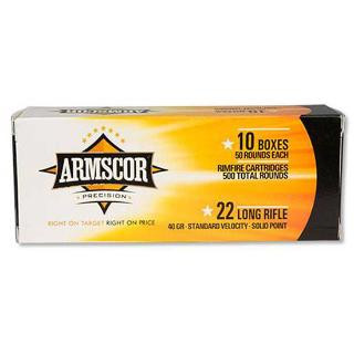 Armscor Standard Velocity .22 LR, 40gr, SP - 50 Rounds [MPN: 50012PH ...