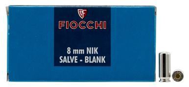 Fiocchi 8MM, Blanks - 50 Rounds [MPN: 8MMBLANK] - Firearms Depot