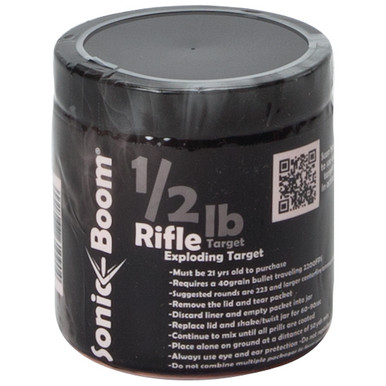 SONIC BOOM 1/2LB EXPLODING TARGET RIFLE - Firearms Depot
