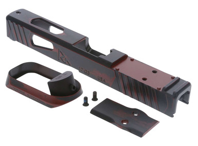 Rival Arms Faction Series Slide A1 With Docter Cut Cerakote Ready Red ...