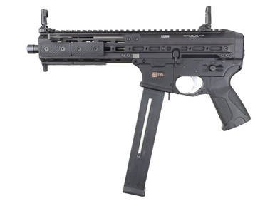 LWRC SMG 45 ACP 8.50" 25+1, Black, Magpul Flip Up Sight, Handstop ...