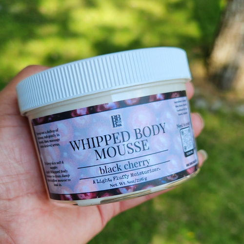 Black Cherry Whipped Body Mousse - Bubble Babez Bath LLC