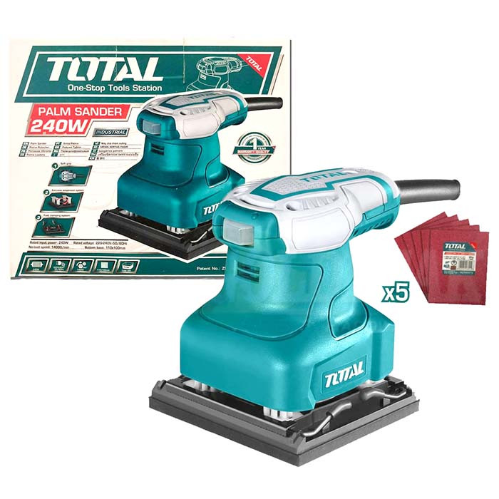 Palm Sander TOTAL Tools 240W in Sri Lanka