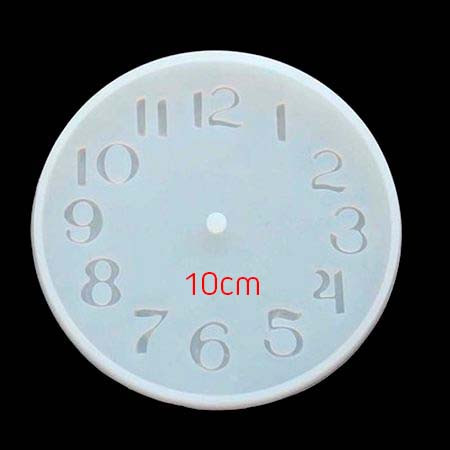 Silicone Clock Mold for Resin 10CM in Sri Lanka