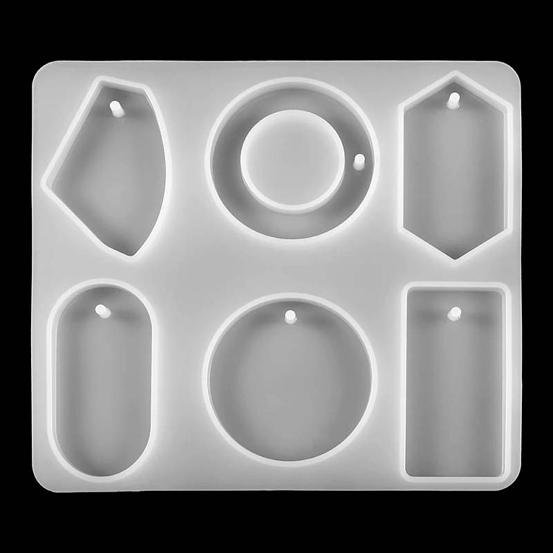 Silicone Large Pendant/Key Tag Mold for Clear Resin in Sri Lanka