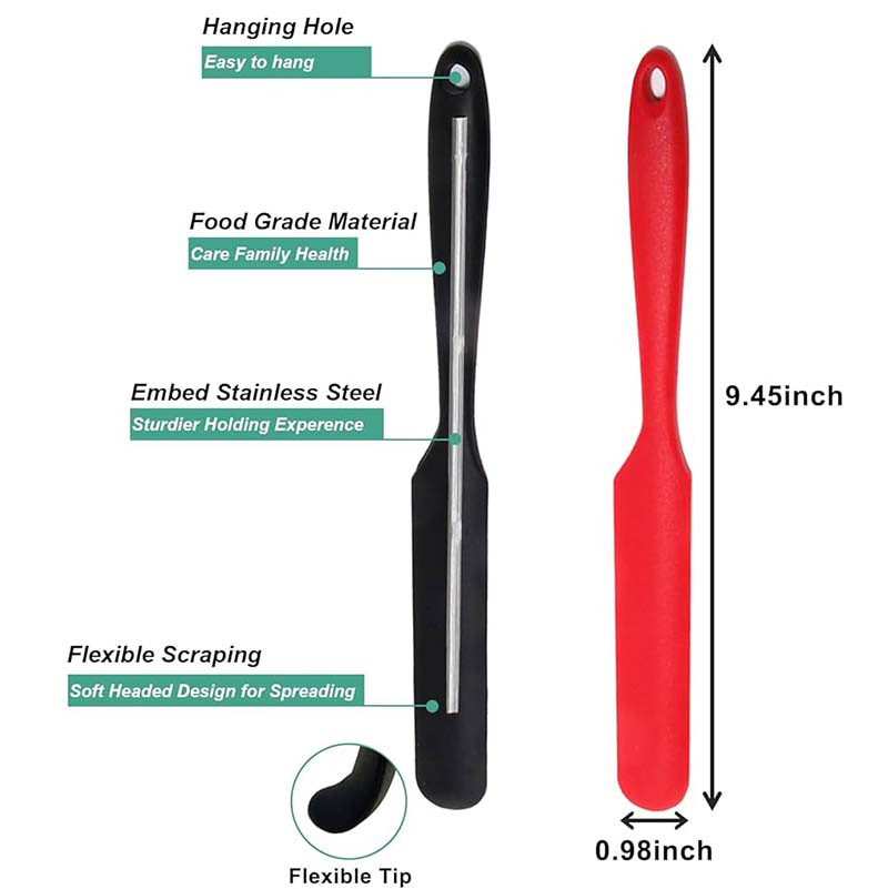 Flexible Silicone Jar Spatula for Scraping & Mixing in Sri Lanka | Artland