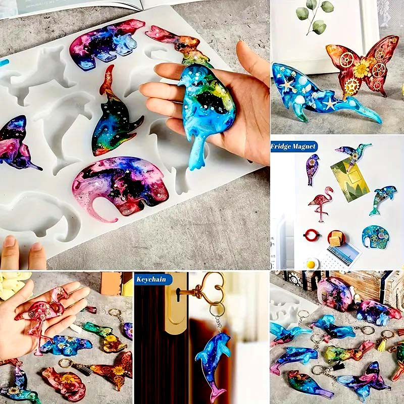 Large Animals Silicone Mold (12 Shapes) in Sri Lanka | Artland