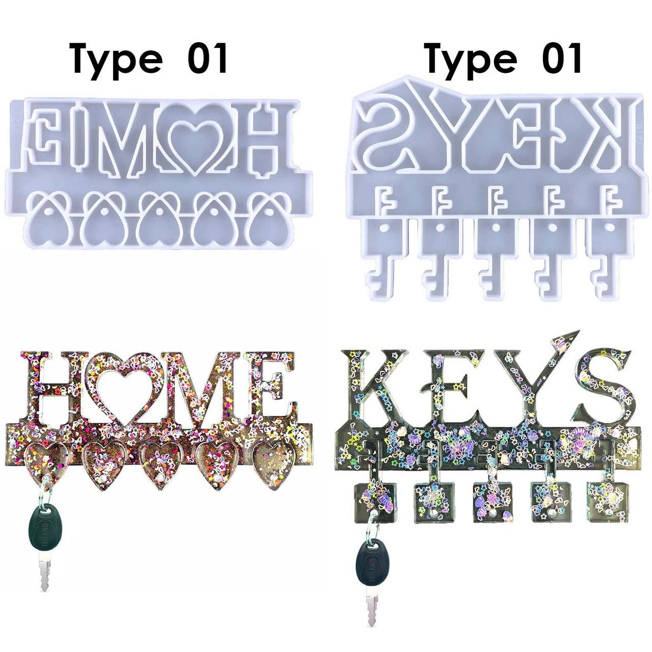 Key Holder, Wall Hanging Silicone Mold in Sri Lanka | Artland