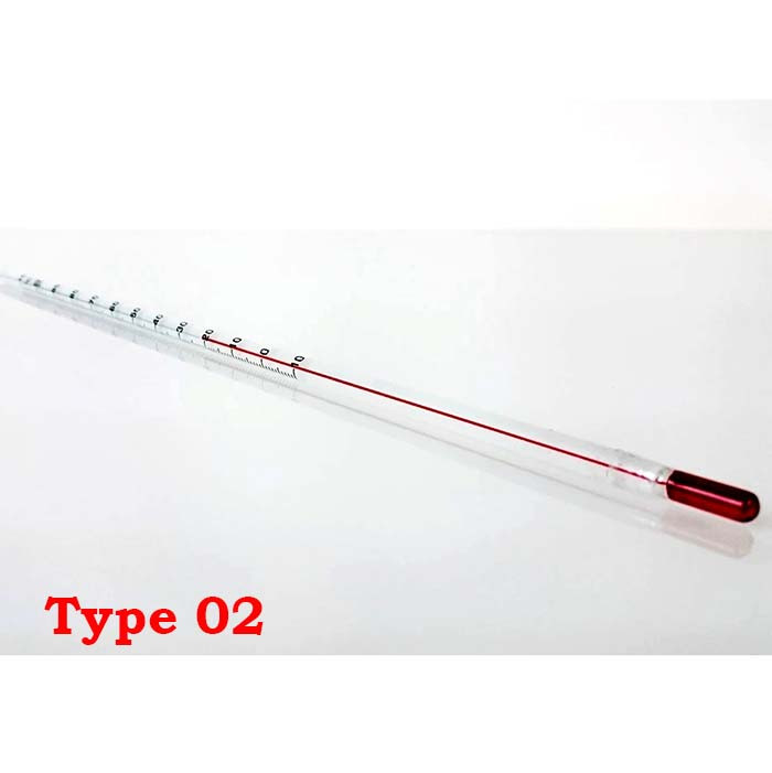 Long Glass Alcohol Thermometer -20 to 110°C (12inch) in Sri Lanka