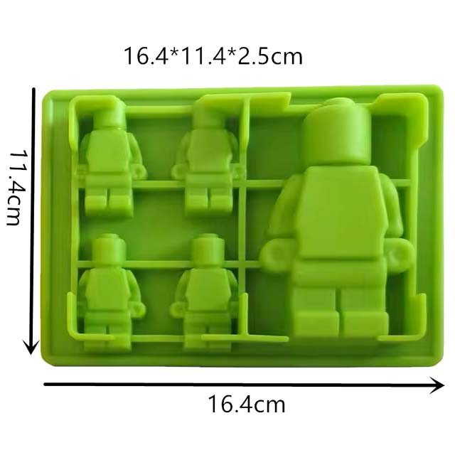 Lego-Shaped Mini Figure Silicone Mold in Sri Lanka | Artland