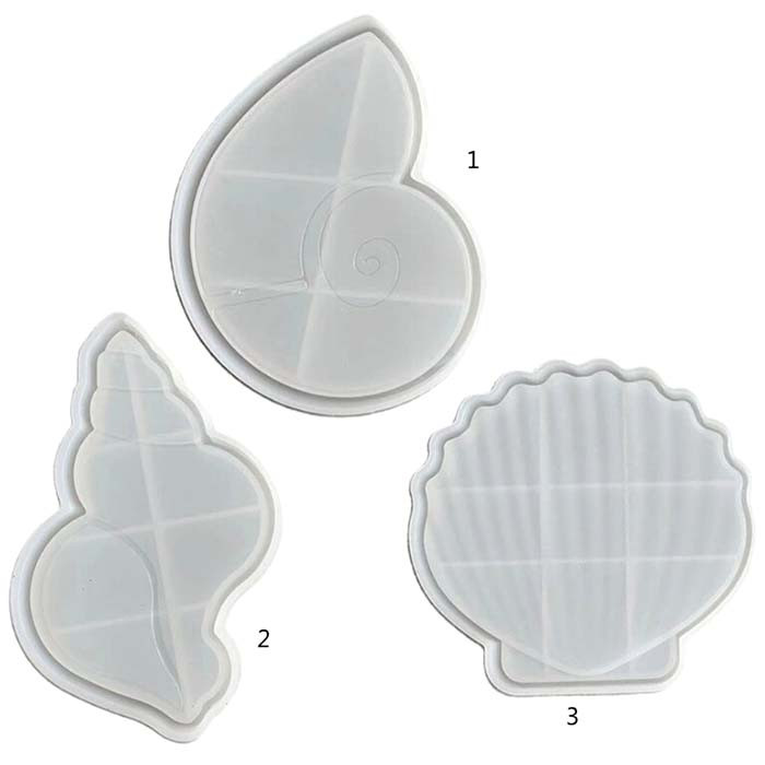 Seashell Shell Conch Tray Coaster Mold in Sri Lanka