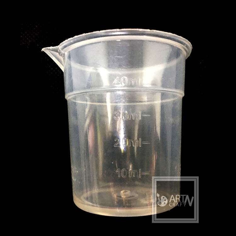 Measuring Cup 40ml, Heavy Duty Plastic in Sri Lanka