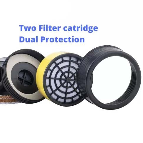 NP306 Dual Cartridge Respirator Mask in Sri Lanka
