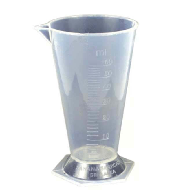 60ml Plastic Conical Measuring Cup | Artland Sri Lanka