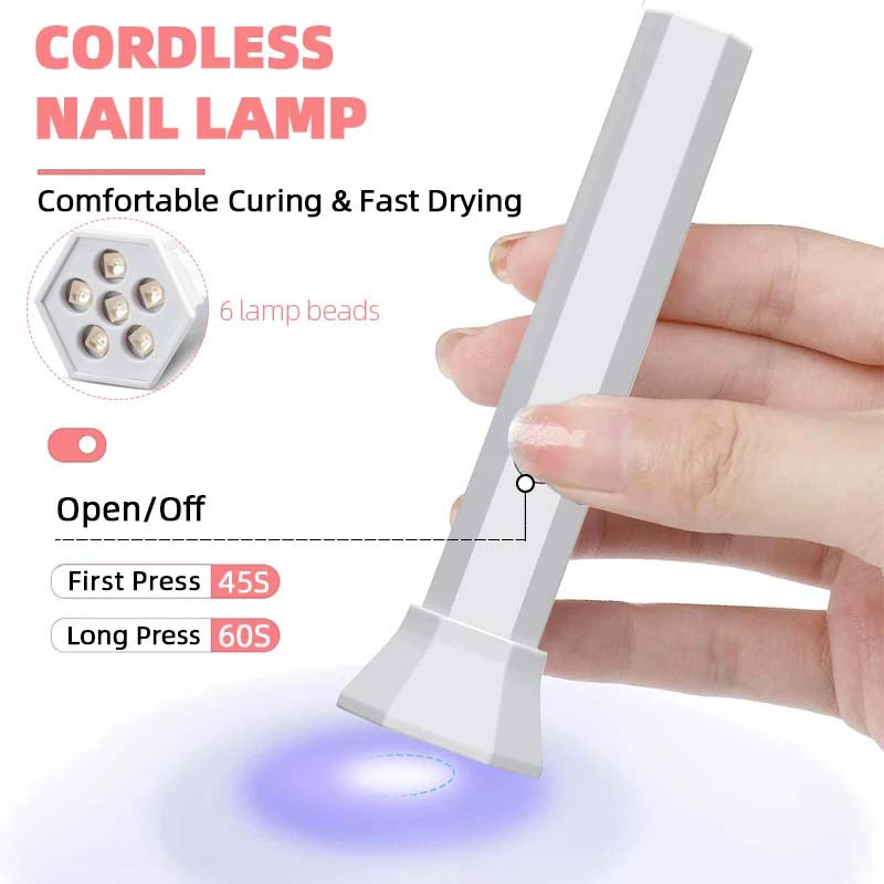 Mini UV LED Nail Lamp/Torch Rechargeable 18w in Sri Lanka | Artland