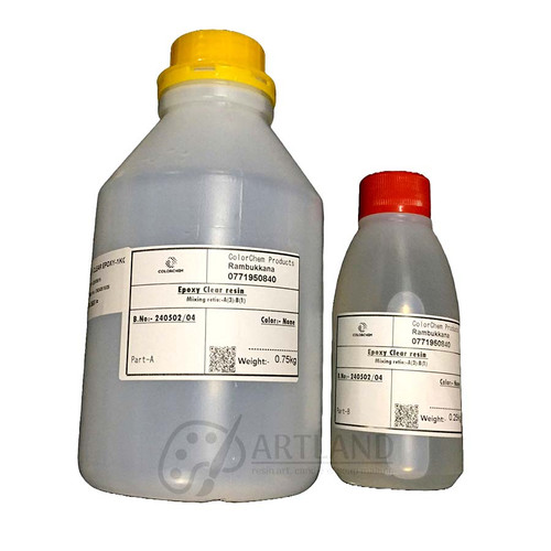 Colorchem 3:1 Clear Epoxy Resin (1KG) | Artland Sri Lanka