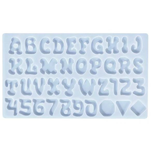 SILICONE MOLDS - RESIN MOLDS - LETTERS & SYMBOLS - Page 1 - ARTLAND ...