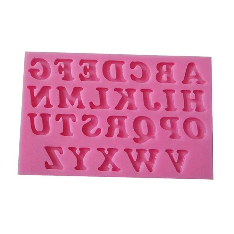 Alphabet Letters Mold for Clay & Fondant in Sri Lanka
