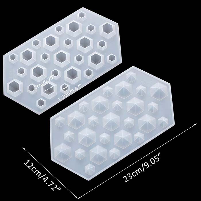 Gem Diamond Shaped Jewelry Pendant Mold in Sri Lanka