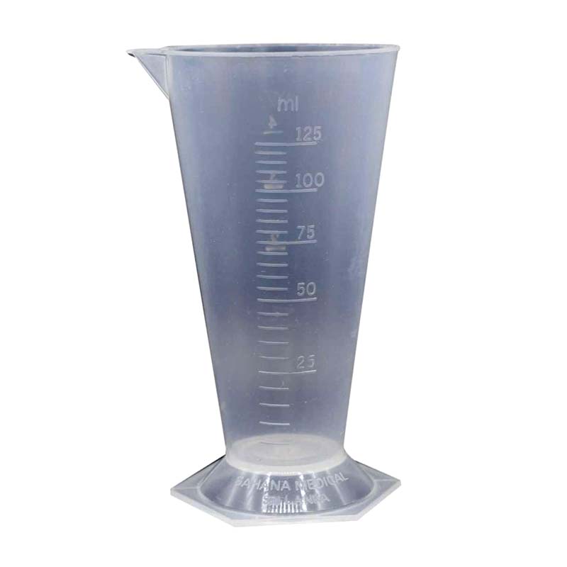 125ml Transparent Conical Measuring Cups in Sri Lanka