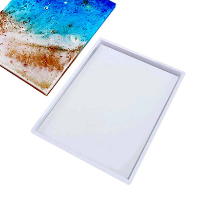 Large Rectangle Silicone Resin Tray Mold 12" in Sri Lanka