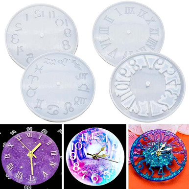 Silicone Clock Mold for Resin 15CM in Sri Lanka