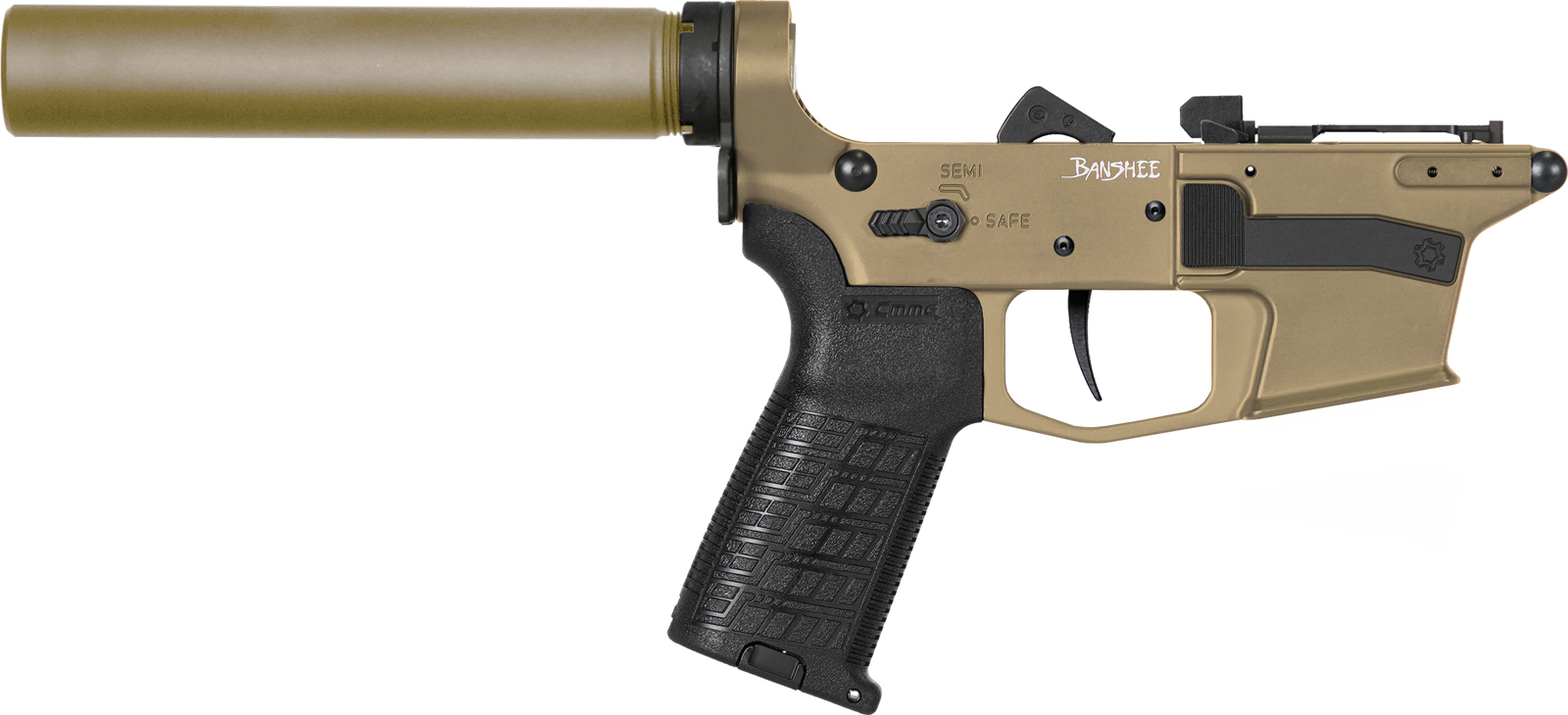 Lower Group, Pistol, BANSHEE, MkG, ZEROED Trigger, Pistol Tube | CMMG ...