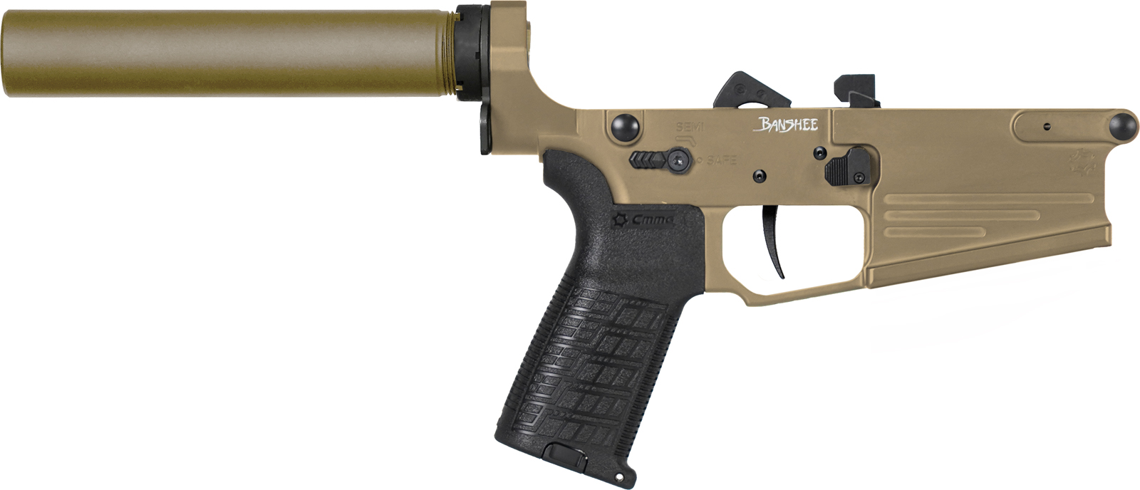 Lower Group, Pistol, BANSHEE, Mk3, ZEROED Trigger, Pistol Tube | CMMG ...