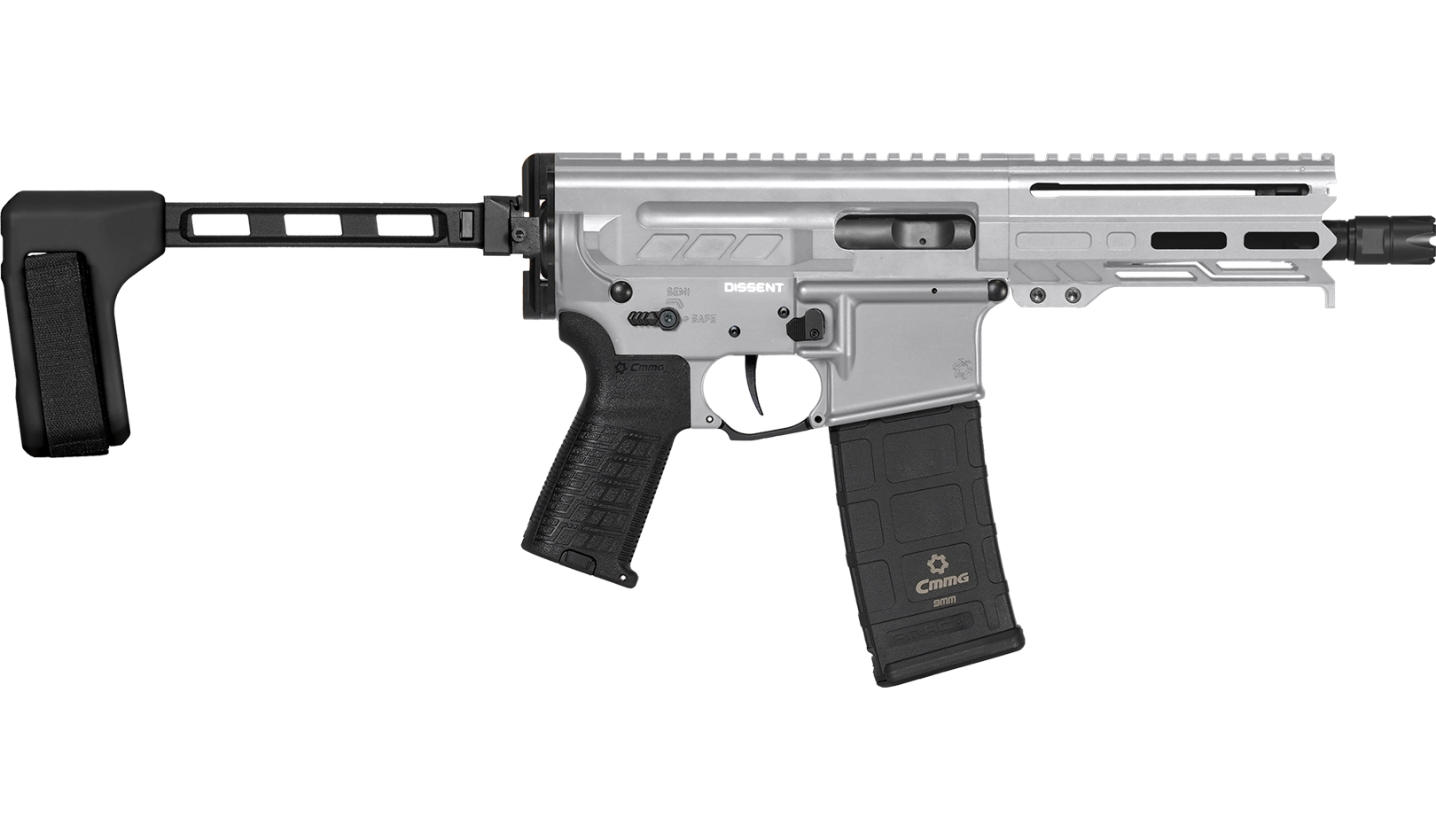Pistol, DISSENT, Mk4, 9MM, 6.5" | CMMG - AR 15 and AR 10 Builds and Parts
