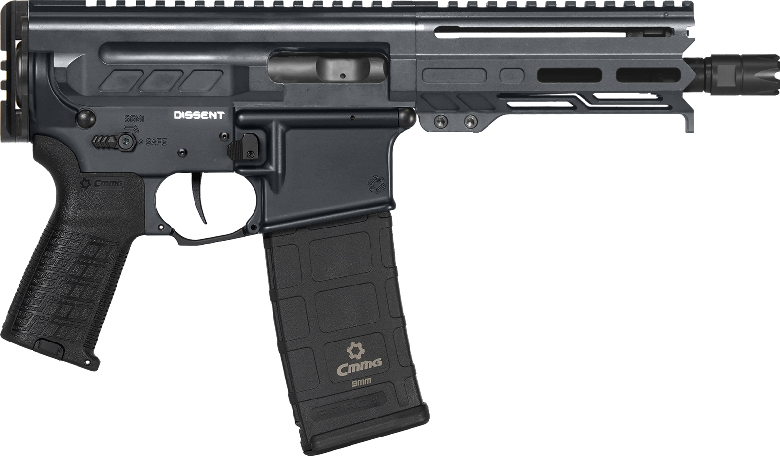 Pistol, DISSENT, Mk4, 9MM, 6.5" | CMMG - AR 15 and AR 10 Builds and Parts