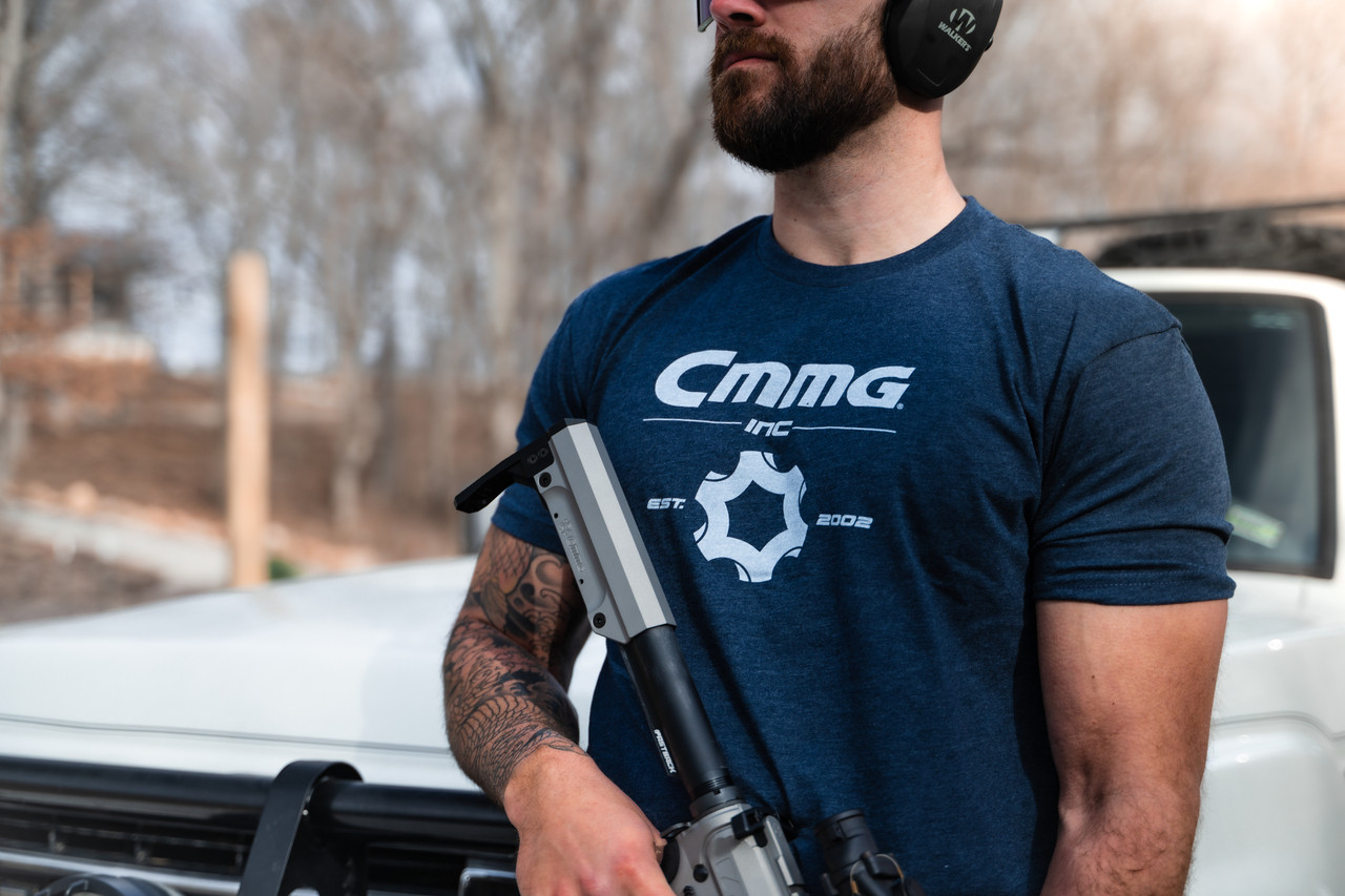 T-Shirt, Established, Navy | CMMG - AR 15 and AR 10 Builds and Parts