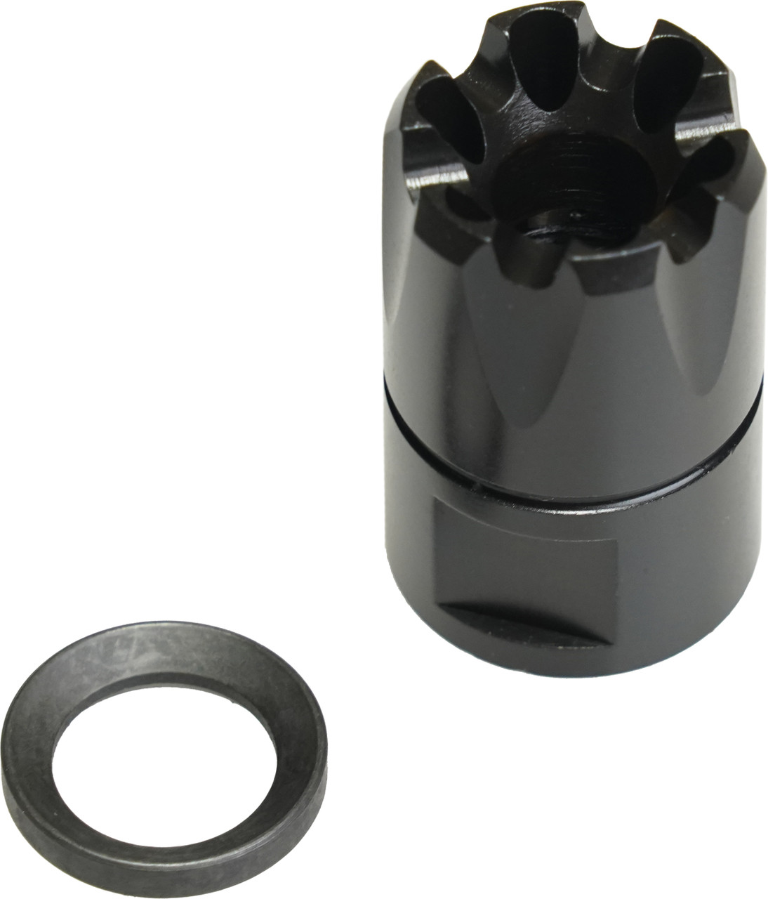 ZEROED 9mm Linear Compensator | CMMG - AR 15 and AR 10 Builds and Parts