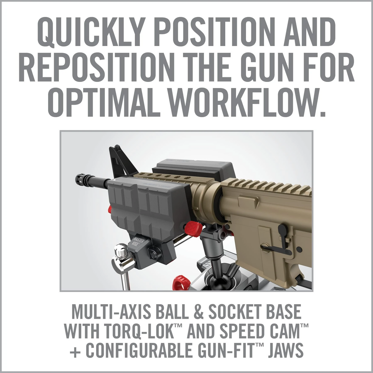 Real Avid, Master Gun Vise | CMMG - AR 15 and AR 10 Builds and Parts