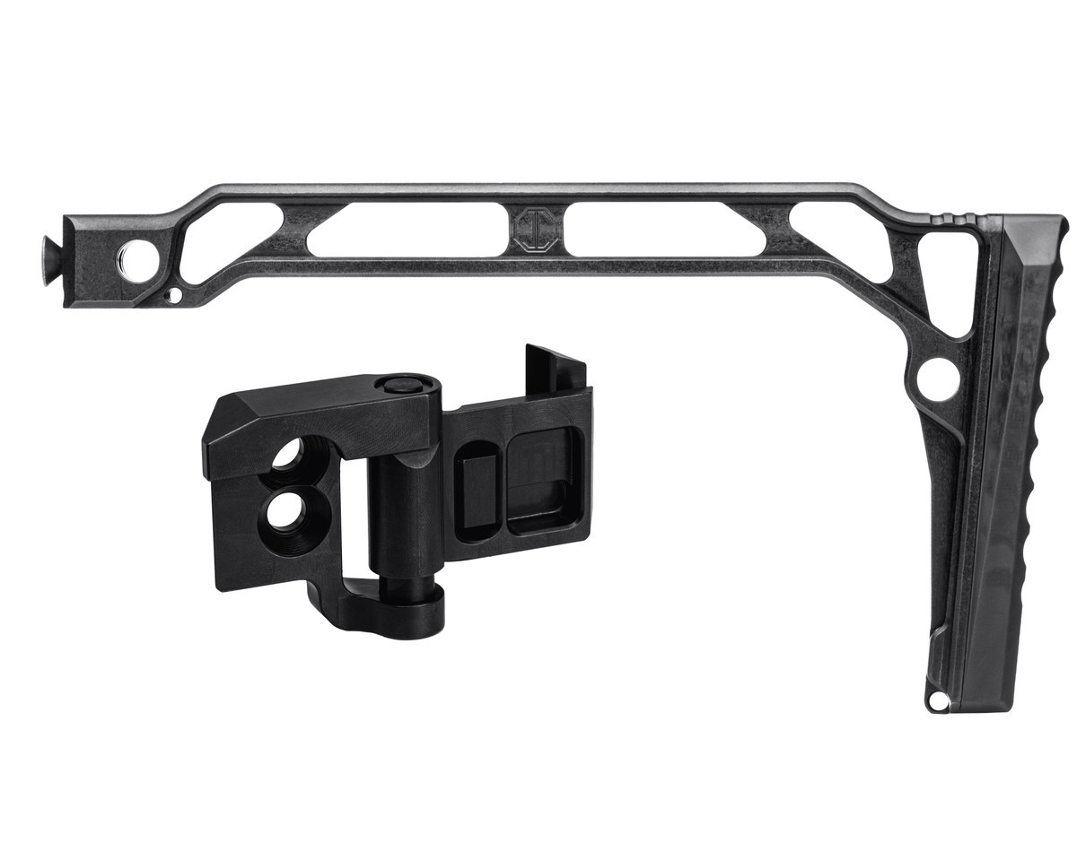 JMac Customs SS-9RP Stock with JMac 1913 Folder, Black | CMMG - AR 15 ...