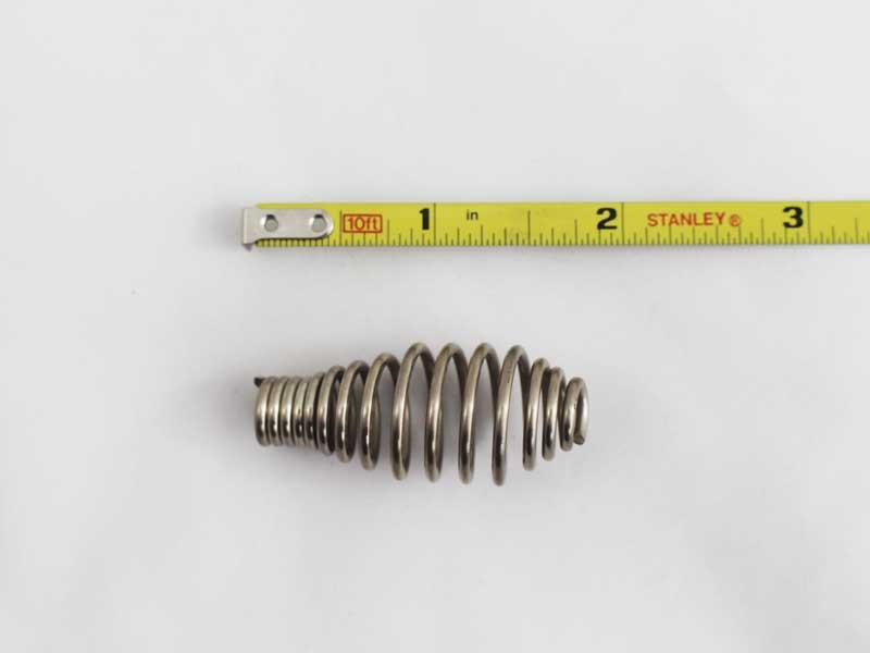1/4" Nickel Spring Handle for Heat N Glo Wood Stoves - SRV250-8340